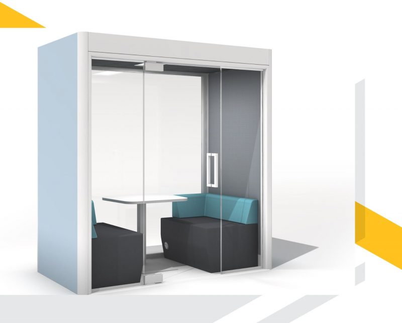 Acoustic and Soundproof Office Phone Booths - Komfort