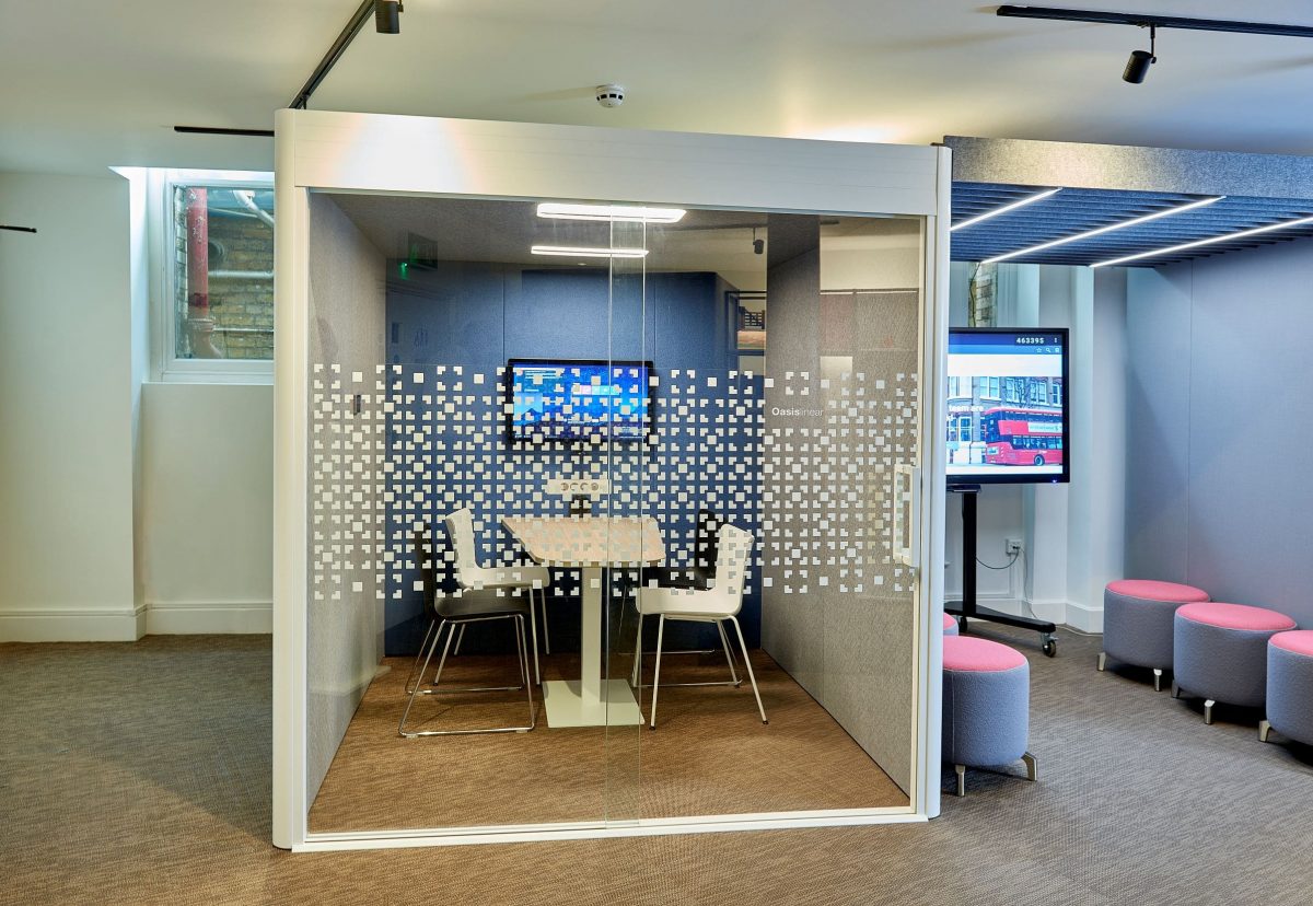 Office Booths and Pods | Komfort Partitioning
